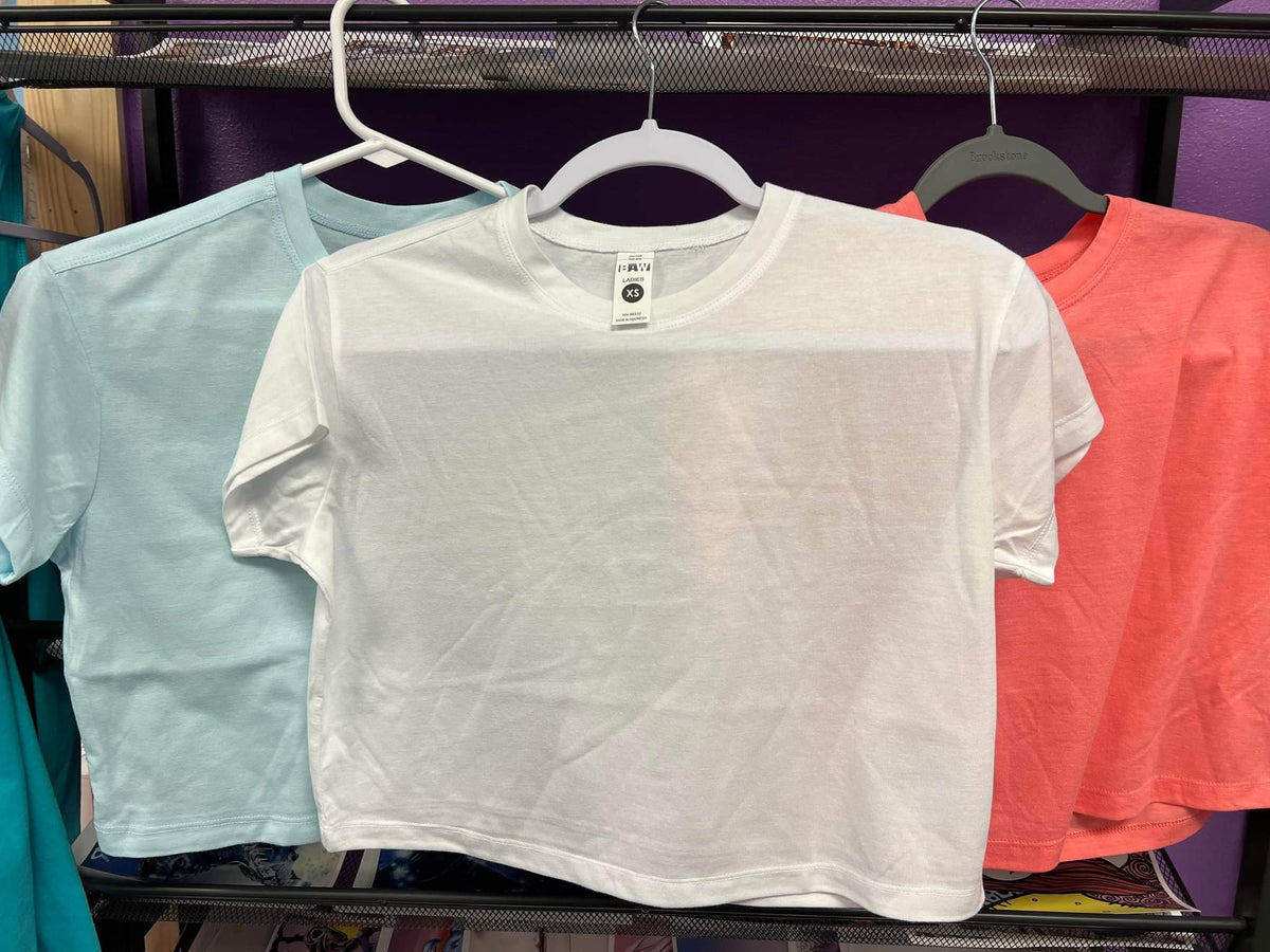 Women's Soft-Tek Blend Crop T-Shirt – Mad Kat Custom Designs, LLC