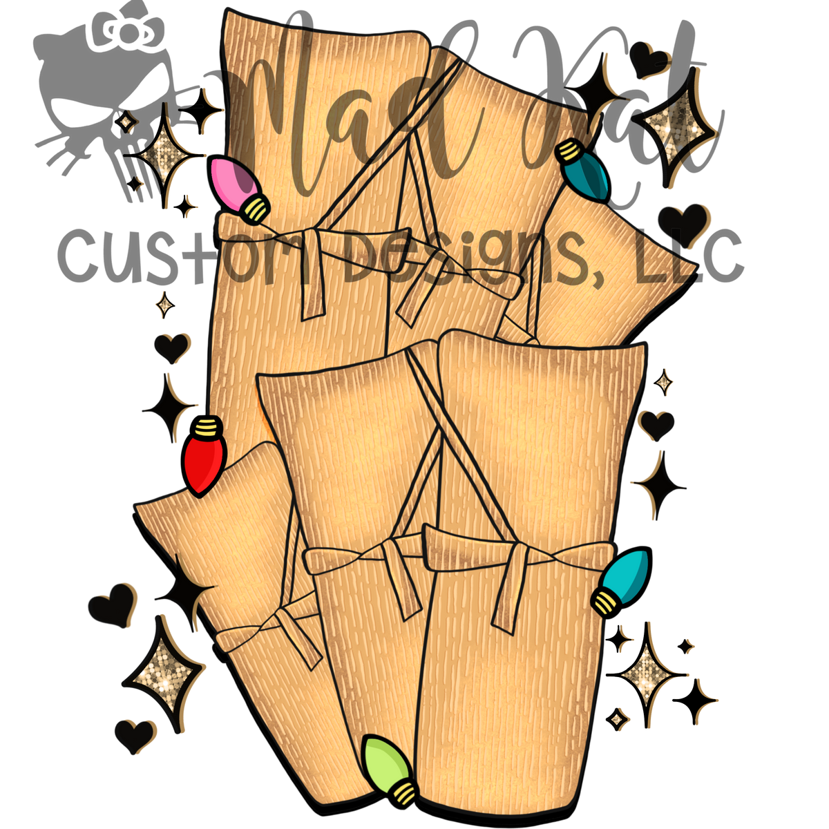 Here for the Tamales Sleeve HTV transfer – Mad Kat Custom Designs, LLC