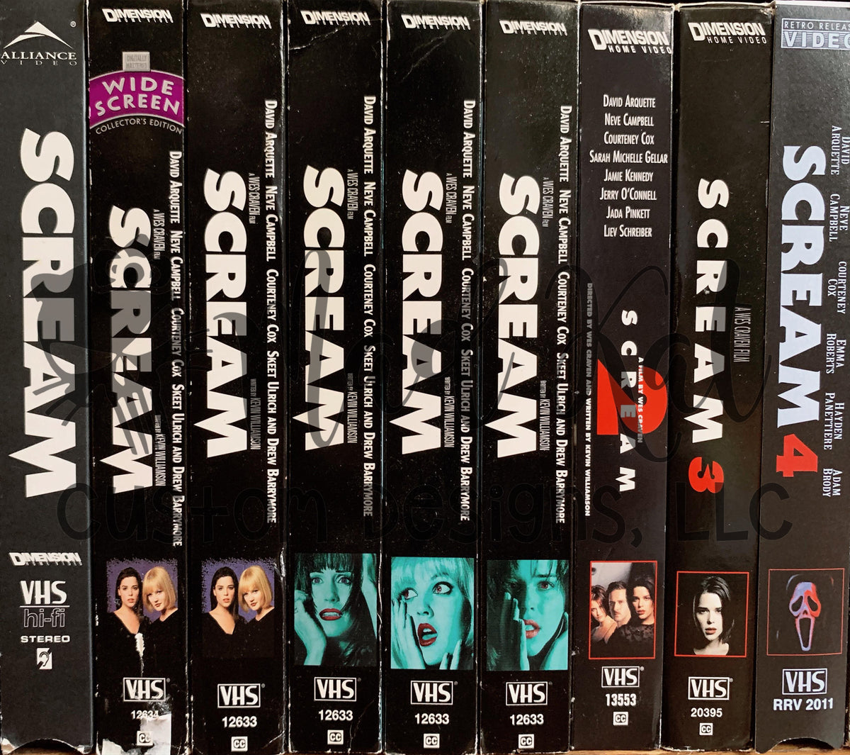 Scary VHS Tumbler Print – Mad Kat Custom Designs, LLC