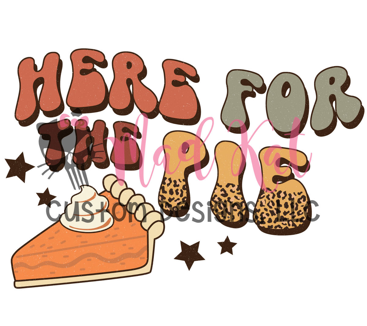 2 Thanksgiving HTV transfer – Mad Kat Custom Designs, LLC