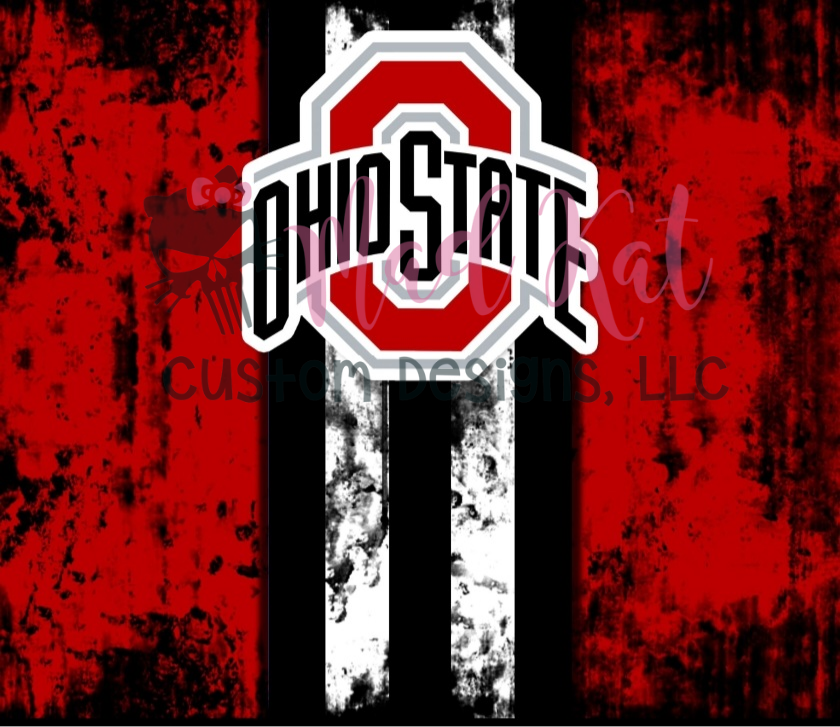 Ohio State Tumbler Print – Mad Kat Custom Designs, LLC