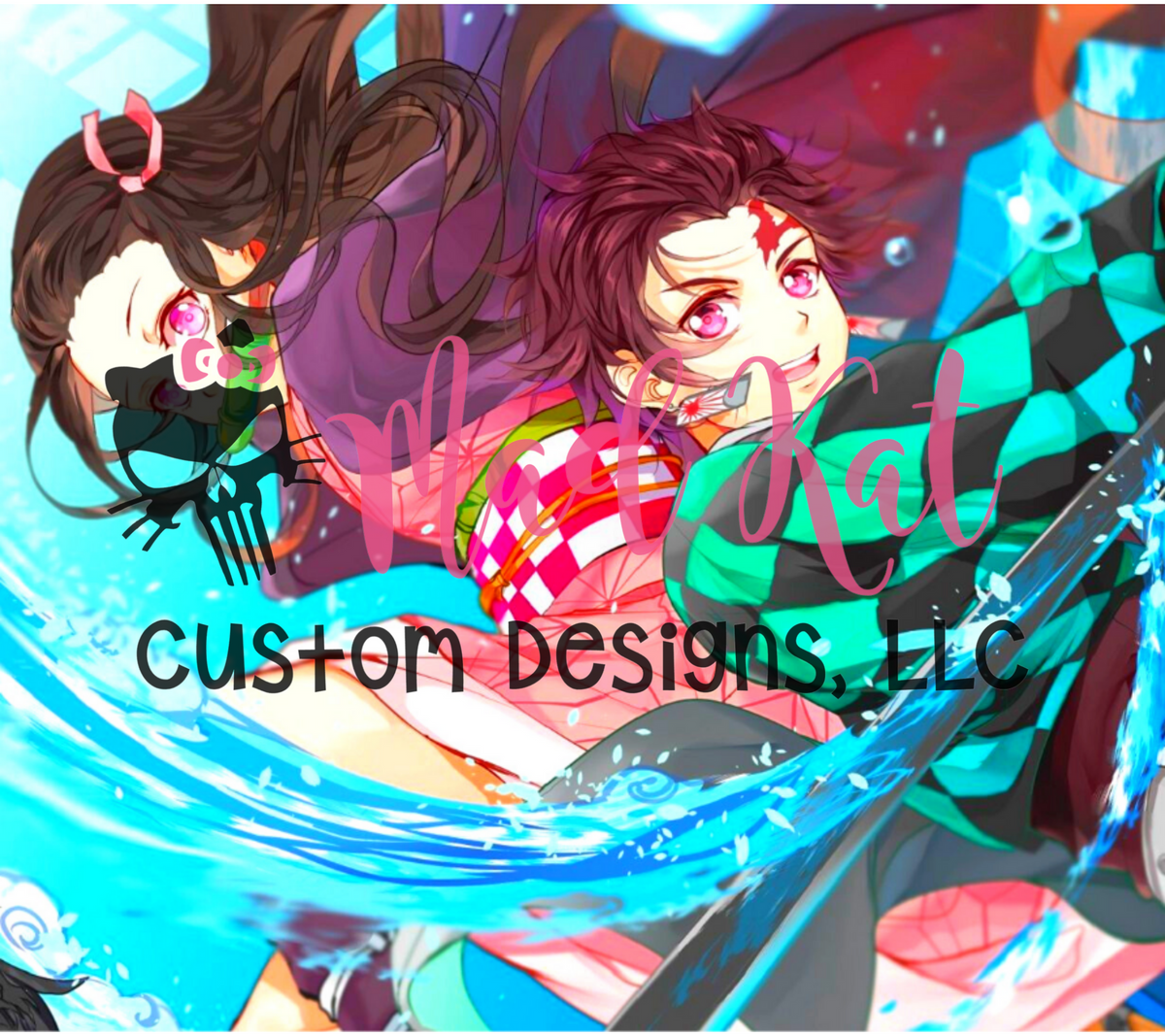 Demon Slayer 10 Sublimation Tumbler Print – Mad Kat Custom Designs, LLC