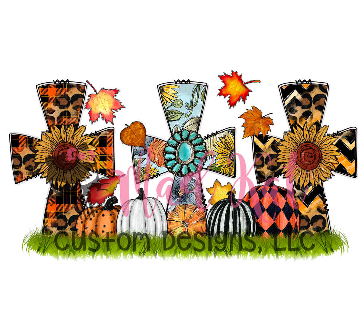 Fall 2 HTV transfer – Mad Kat Custom Designs, LLC