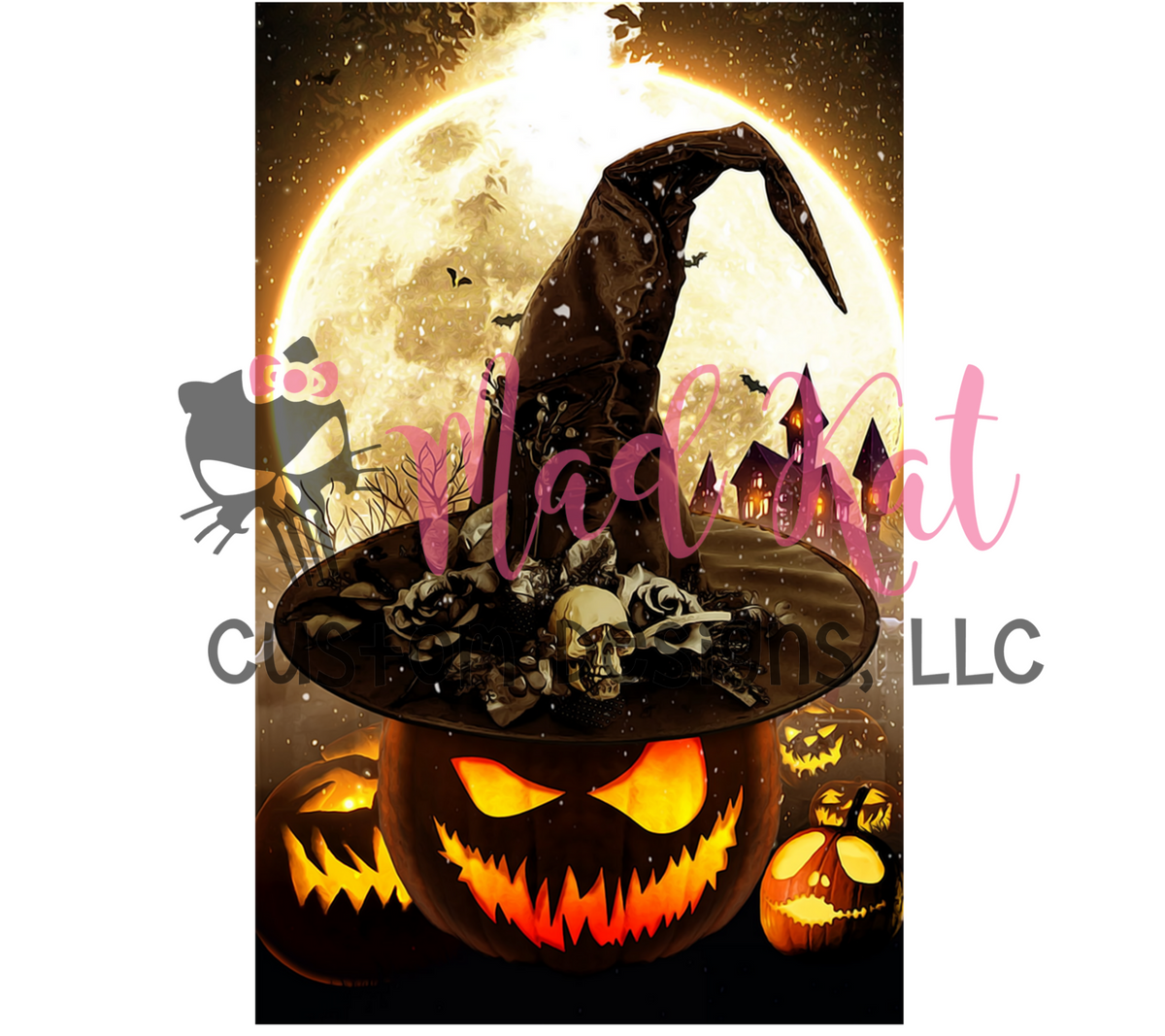 Pumpkin 1 HTV transfer – Mad Kat Custom Designs, LLC