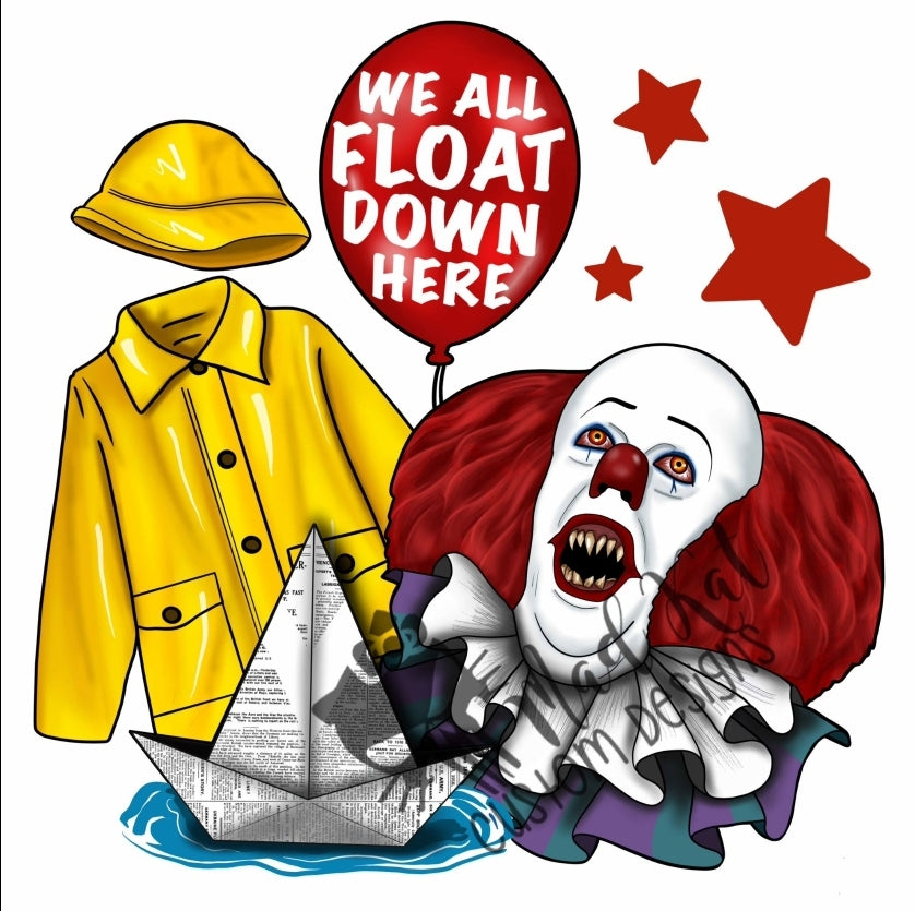 We all Float HTV transfer – Mad Kat Custom Designs, LLC