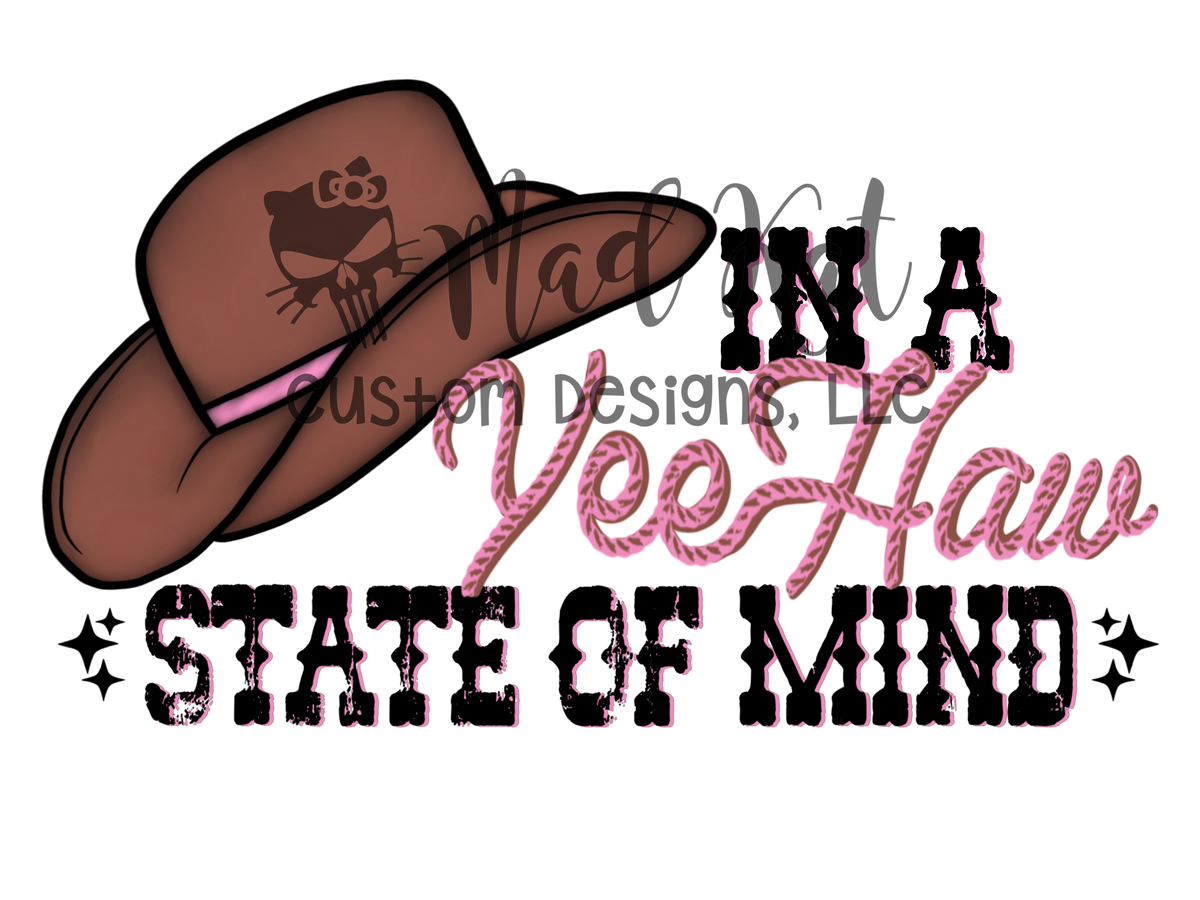 Yeehaw Sublimation Transfer – Mad Kat Custom Designs, LLC