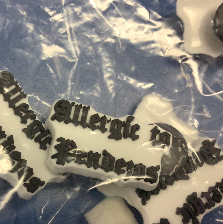 Allergic charm – Mad Kat Custom Designs, LLC