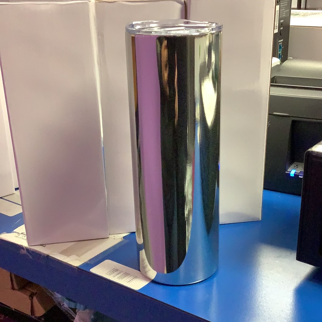 20oz Silver Magic Sublimation – Mad Kat Custom Designs, LLC