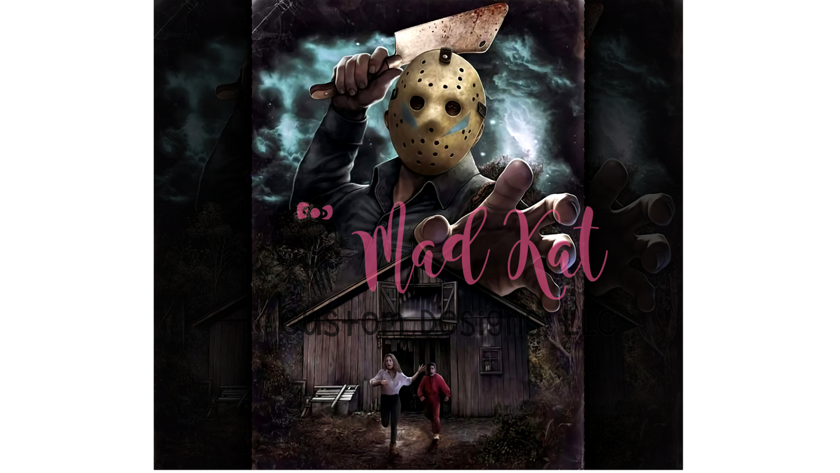 Jason 1 Sublimation Tumbler Print – Mad Kat Custom Designs, LLC