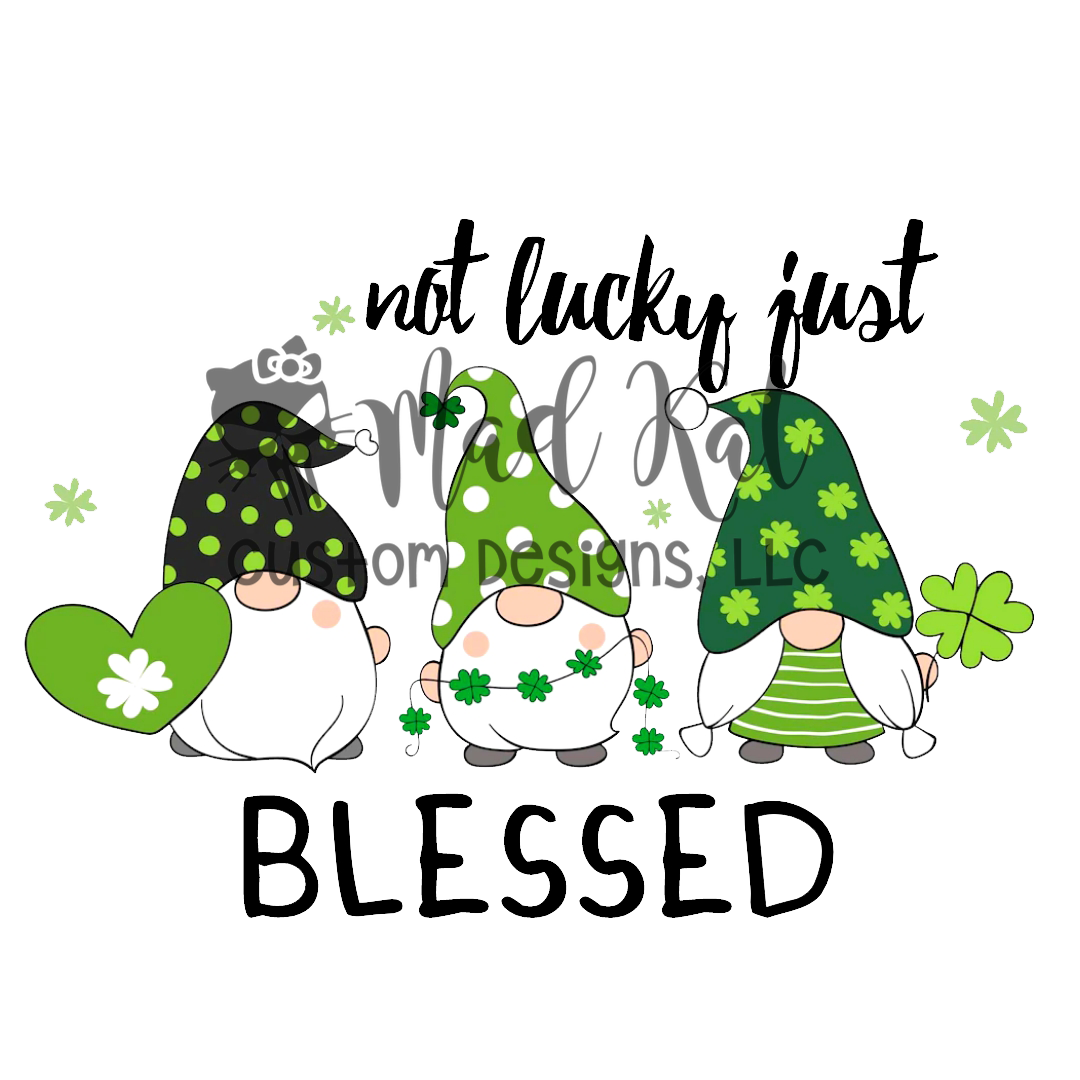 Blessed Gnomes Sublimation Transfer – Mad Kat Custom Designs, LLC